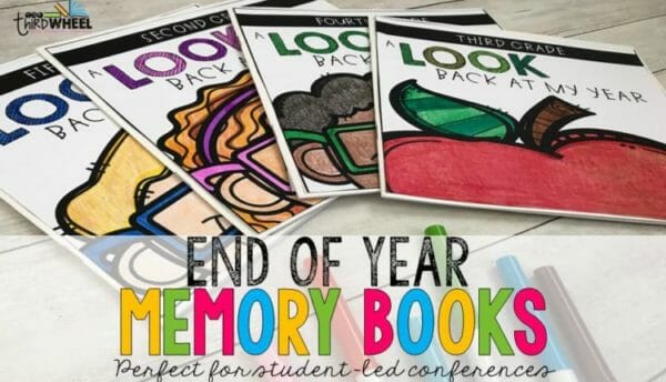 A Look Back on My Year: End of Year Memory Book - Differentiated Teaching