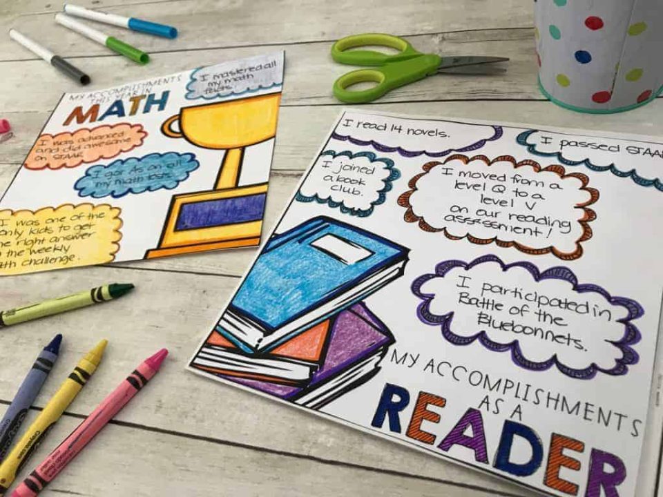 A Look Back on My Year: End of Year Memory Book - Differentiated Teaching