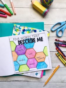 All About Me - a Back to School Activity for Elementary Students