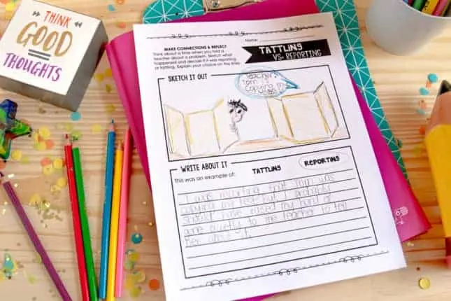 Stop Tattling in the Classroom with This Easy Lesson