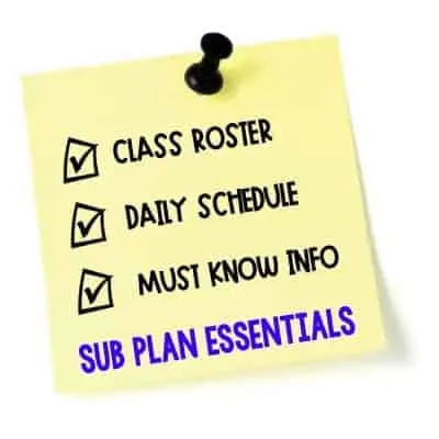 How to Prepare for a Sub in 30 minutes of less (Tutorial)