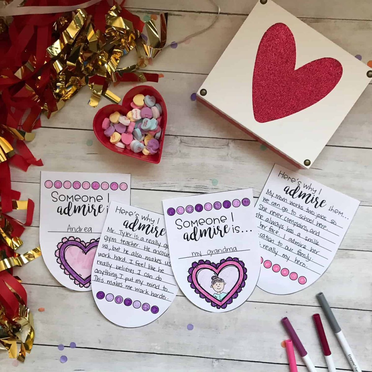 My Favorite Valentine's Day Writing Activity