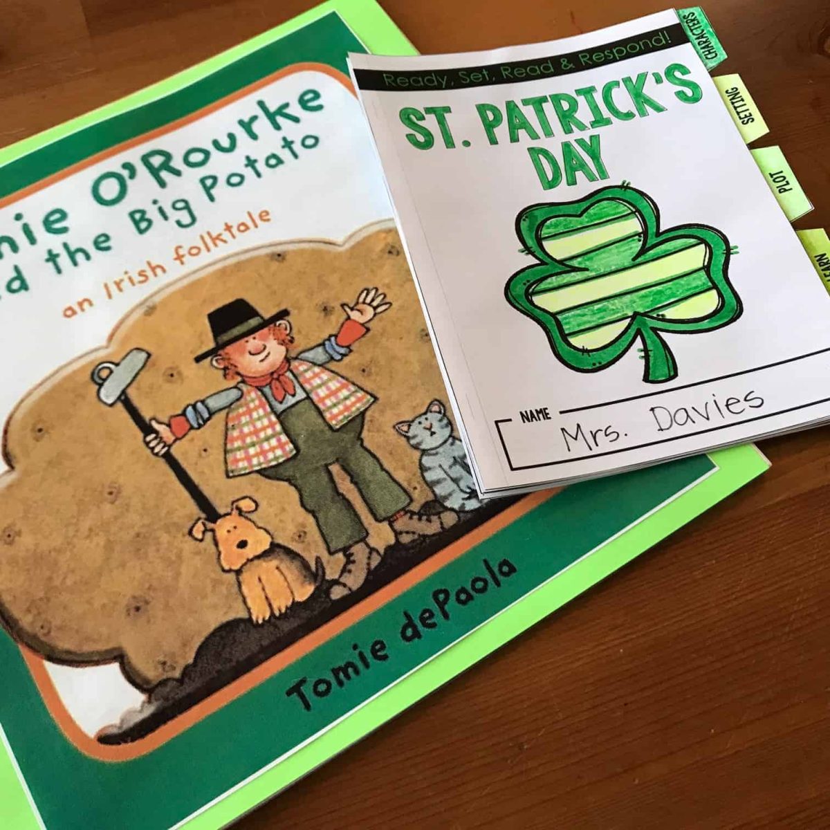 St. Patrick's Day Reading & Writing Activities - Differentiated Teaching