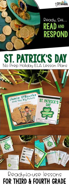 St. Patrick's Day Reading & Writing Activities - Differentiated Teaching
