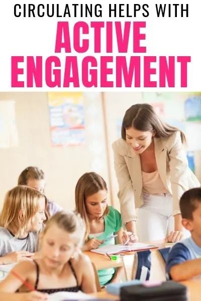 How & Why you should spend more time walking around your classroom