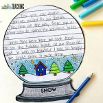Winter Break Writing Craft for January Bulletin Boards - My Winter ...