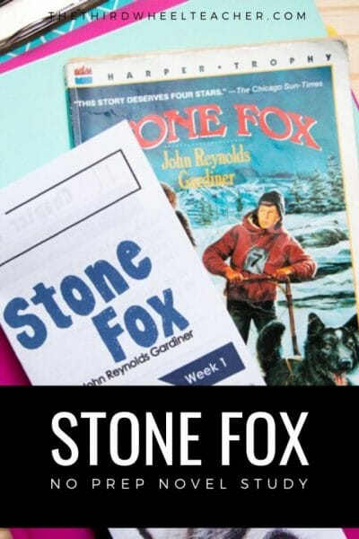 Stone Fox Novel Study Unit - Differentiated Teaching