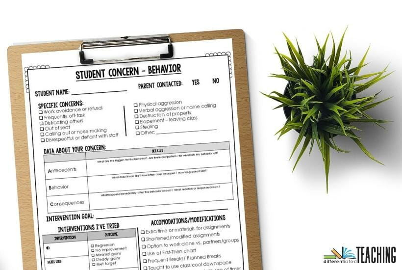 The 4 things you must do BEFORE you refer a student for behavior ...