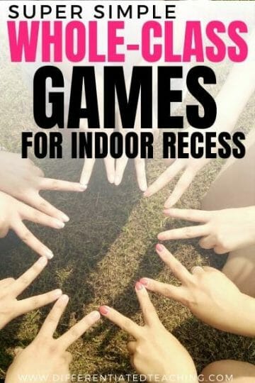 Indoor Recess Games & Activities for Every Learner in Your Classroom