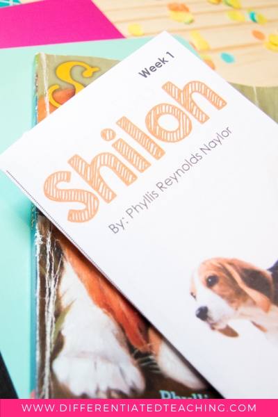 Shiloh Novel Study Unit: Print + Digital Novel Bundle