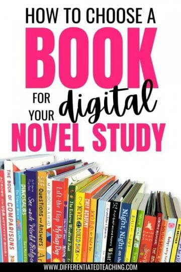 The Secret to Planning a Novel Study for Online Learning