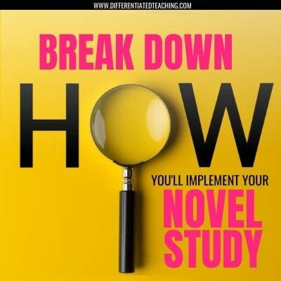 The Secret to Planning a Novel Study for Online Learning