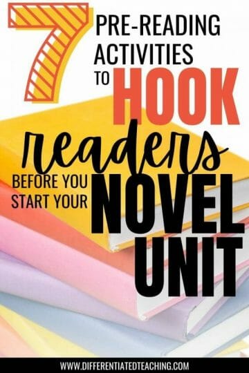 Pre-Reading Activities to Hook Students for your Next Novel Unit