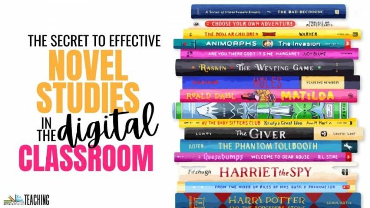 The Secret to Planning a Novel Study for Online Learning