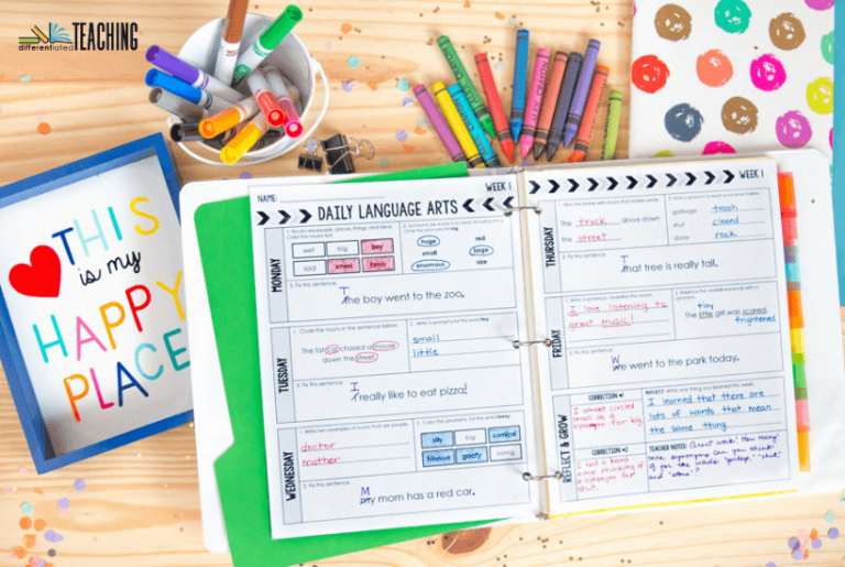 Daily Language Spiral Review: The secret to a morning routine that works