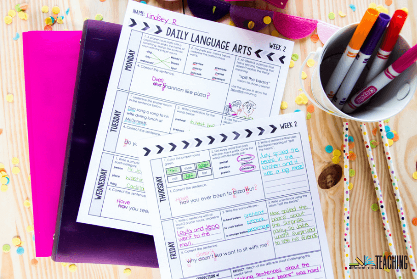 Daily Language Spiral Review: The secret to a morning routine that works