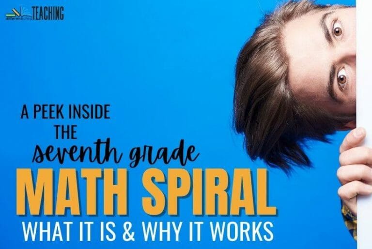 7th Grade Math Spiral Review (Free Download)