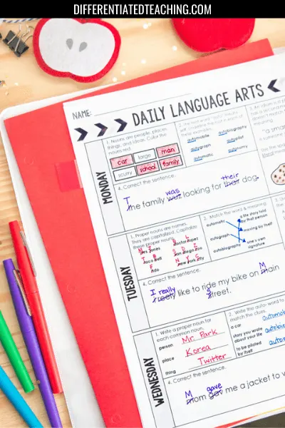 Daily Language Spiral Review: The secret to a morning routine that works