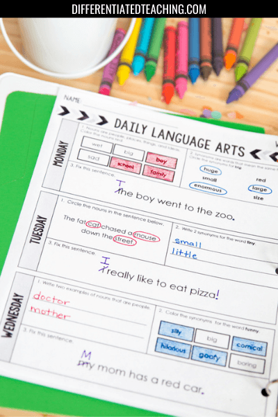 Daily Language Spiral Review: The secret to a morning routine that works