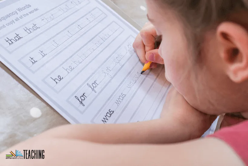 12 Ways to Differentiate for Students who Struggle with Handwriting