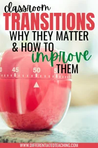 Why classroom transitions are the key to effective learning