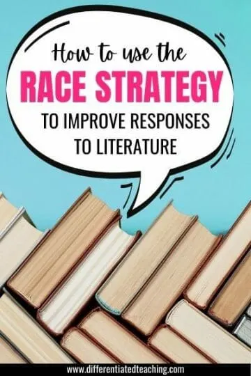 Teaching the RACE Strategy for Responding to Literature