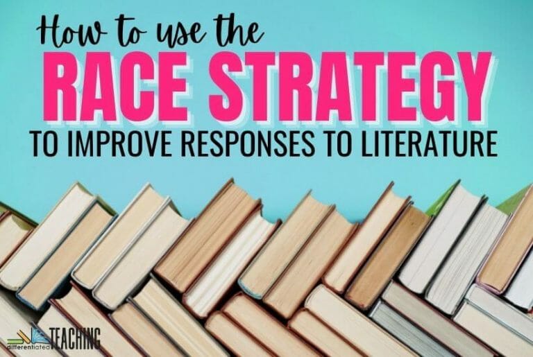 Teaching the RACE Strategy for Responding to Literature