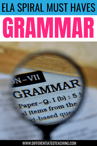 4 Key Components of an Effective ELA Spiral Review {Freebie included}