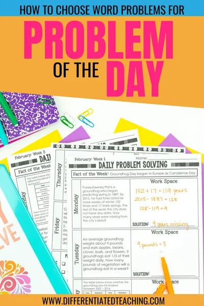 Getting Started with Math Problem of the Day
