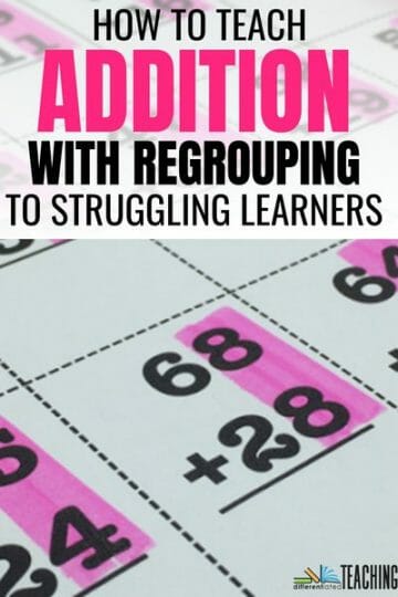 Simplify Teaching Double-Digit Addition with Regrouping