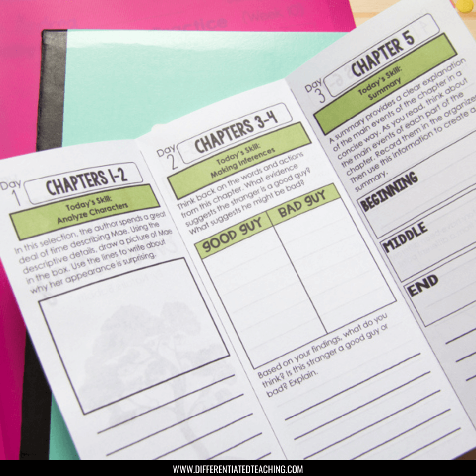 Tuck Everlasting Novel Study: Lesson Plans, Activities & Resources ...